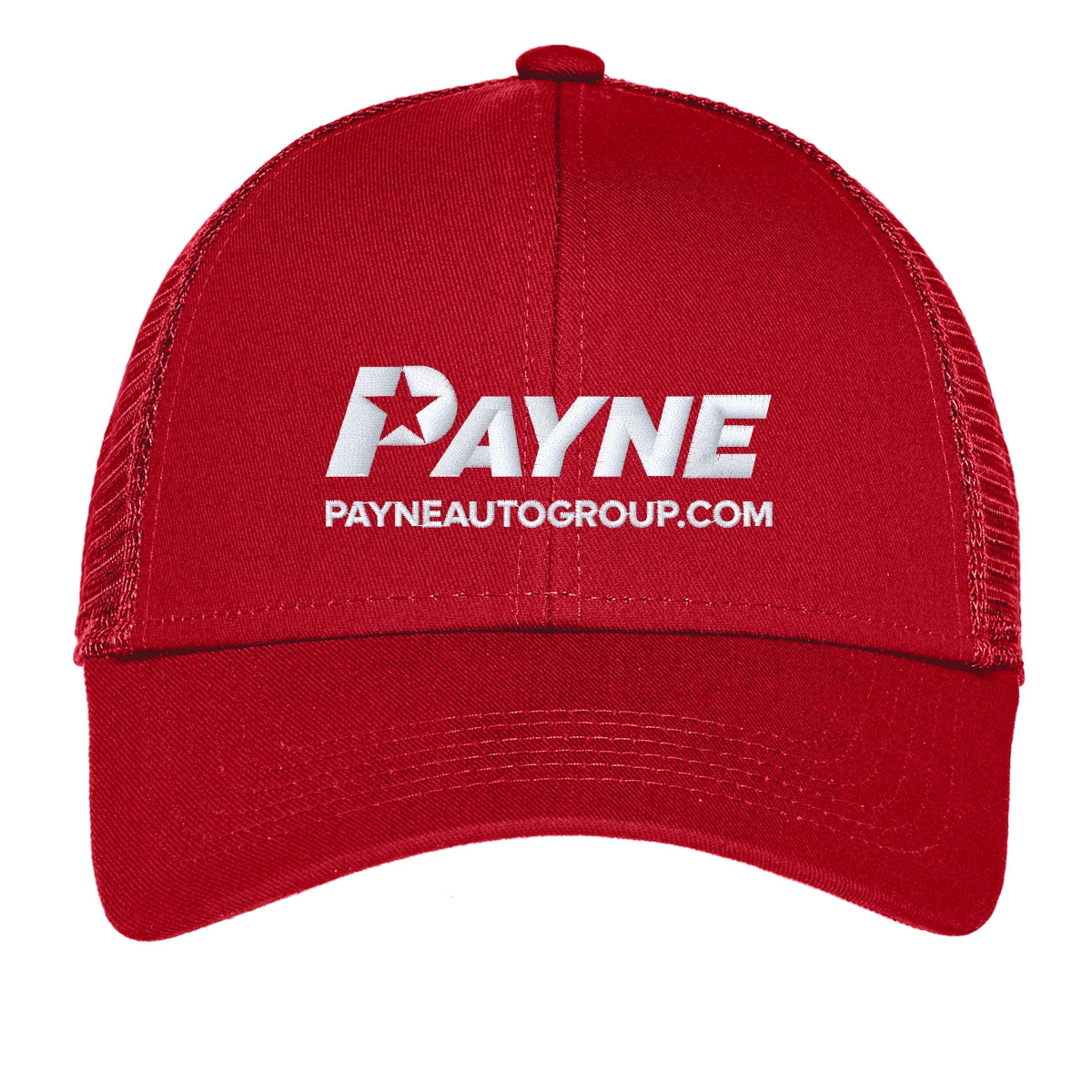 Red Payne Auto Group Logo Cap – Payne - Employee Uniform